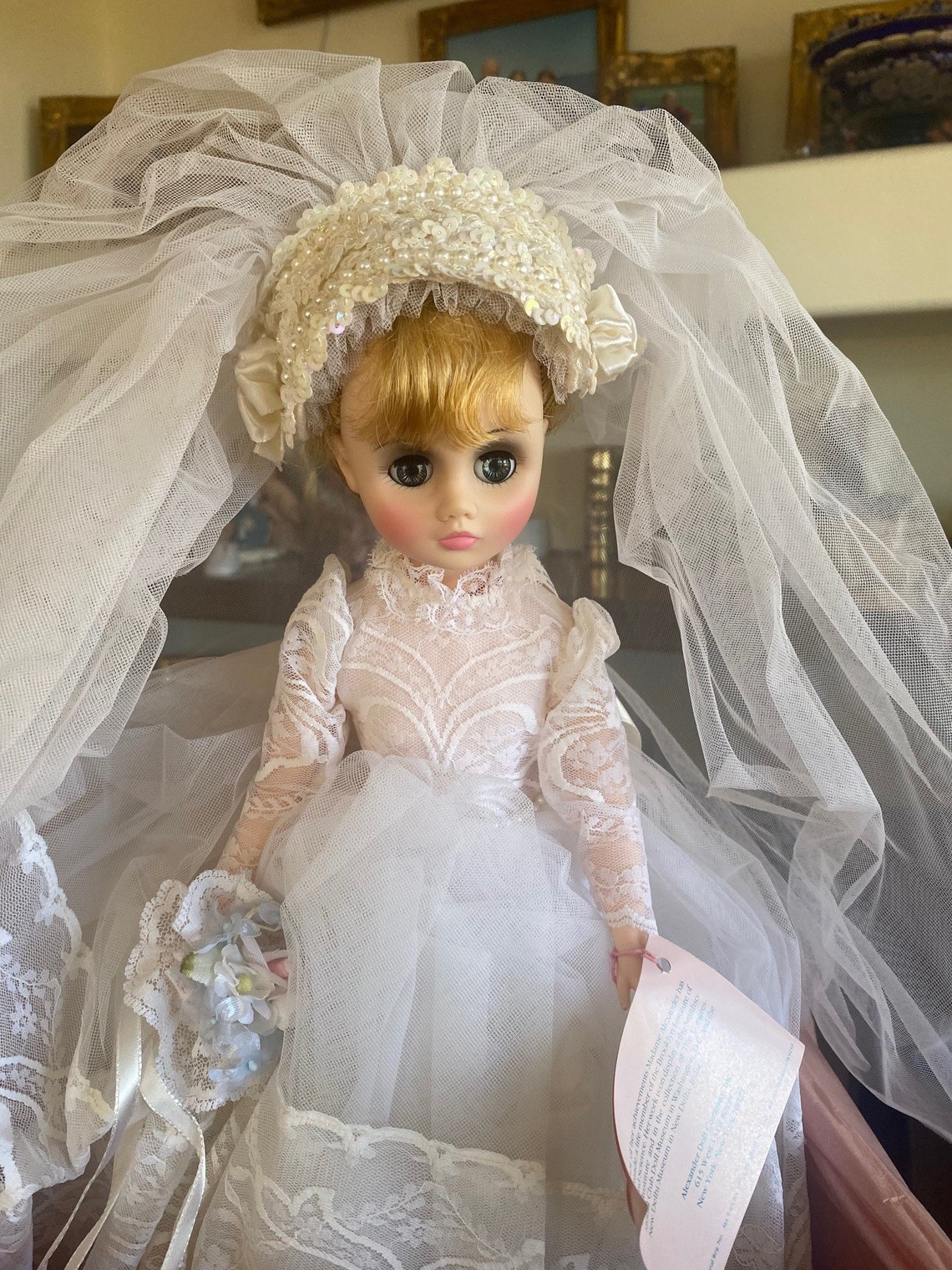 Vintage Madam Alexander Elsie Bride Doll Never Been Used Still NEW IN ...