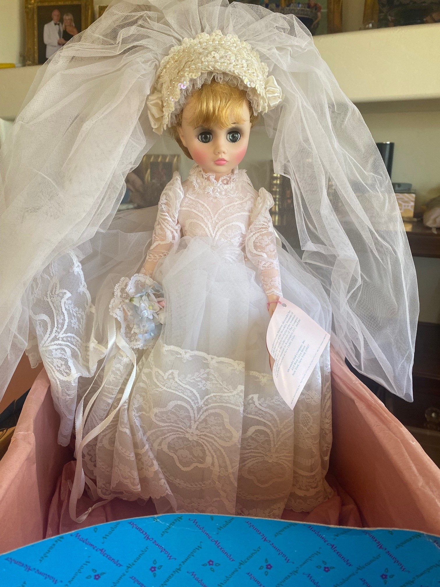 Vintage Madam Alexander Elsie Bride Doll Never Been Used Still NEW IN ...