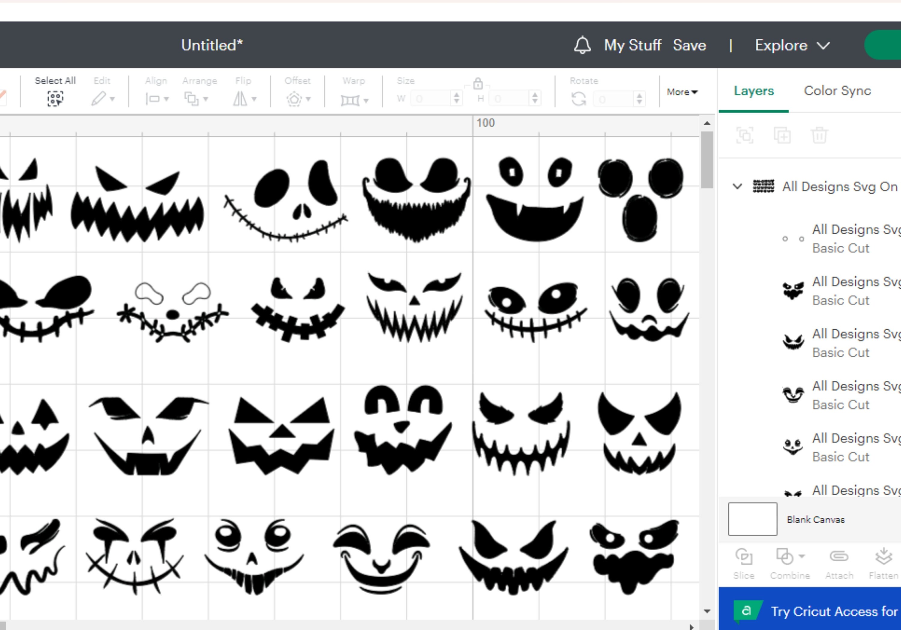 Scary Face Svg Halloween Svg Ghost Face Svg Bundle - Etsy