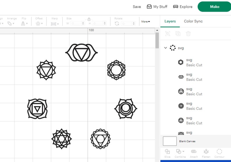 Chakra svg, símbolo de chakra svg, yoga svg, buda svg, chakras svg para cricut, yoga meditación ...