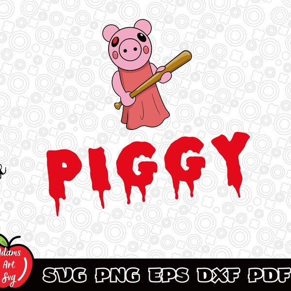 Roblox Piggy Bank Svg - Etsy