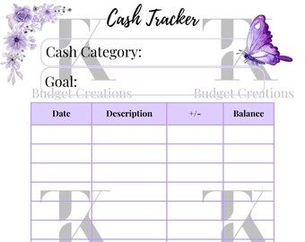 Monthly Savings Challenge Cash Stuffing Cash Budgeting Savings Cash ...