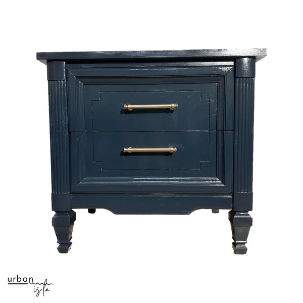 Painted Night Stand - Etsy