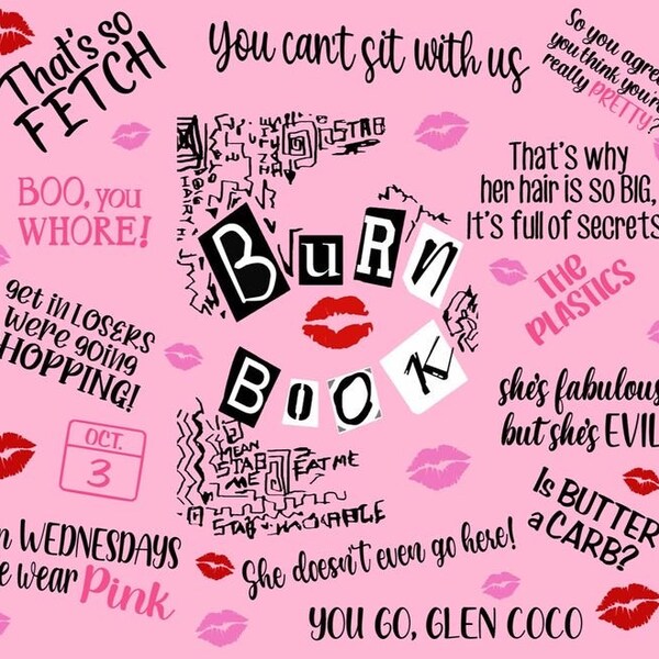 Burn Book - Etsy