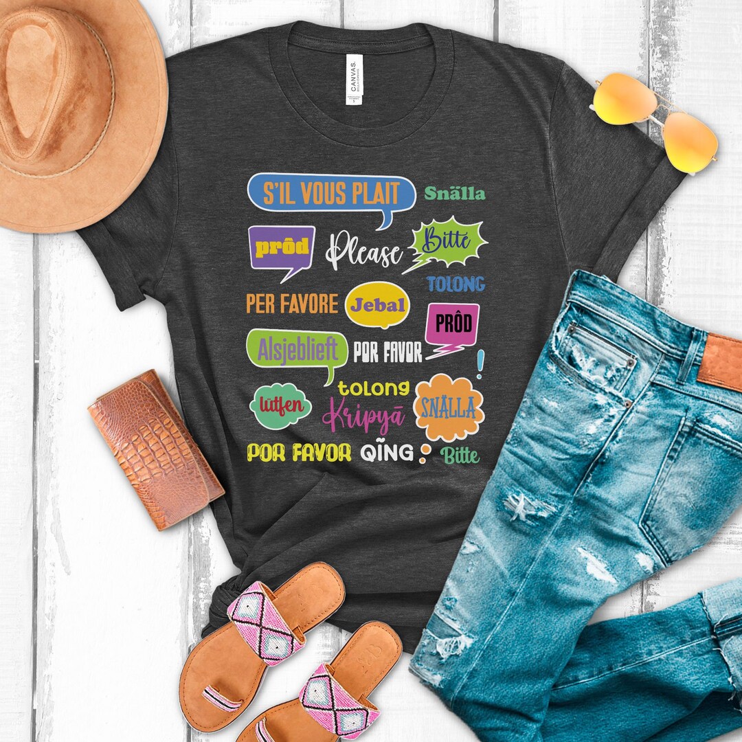 ESL Please Teacher Shirt, ESOL Teacher, ELL Teacher, English as a ...