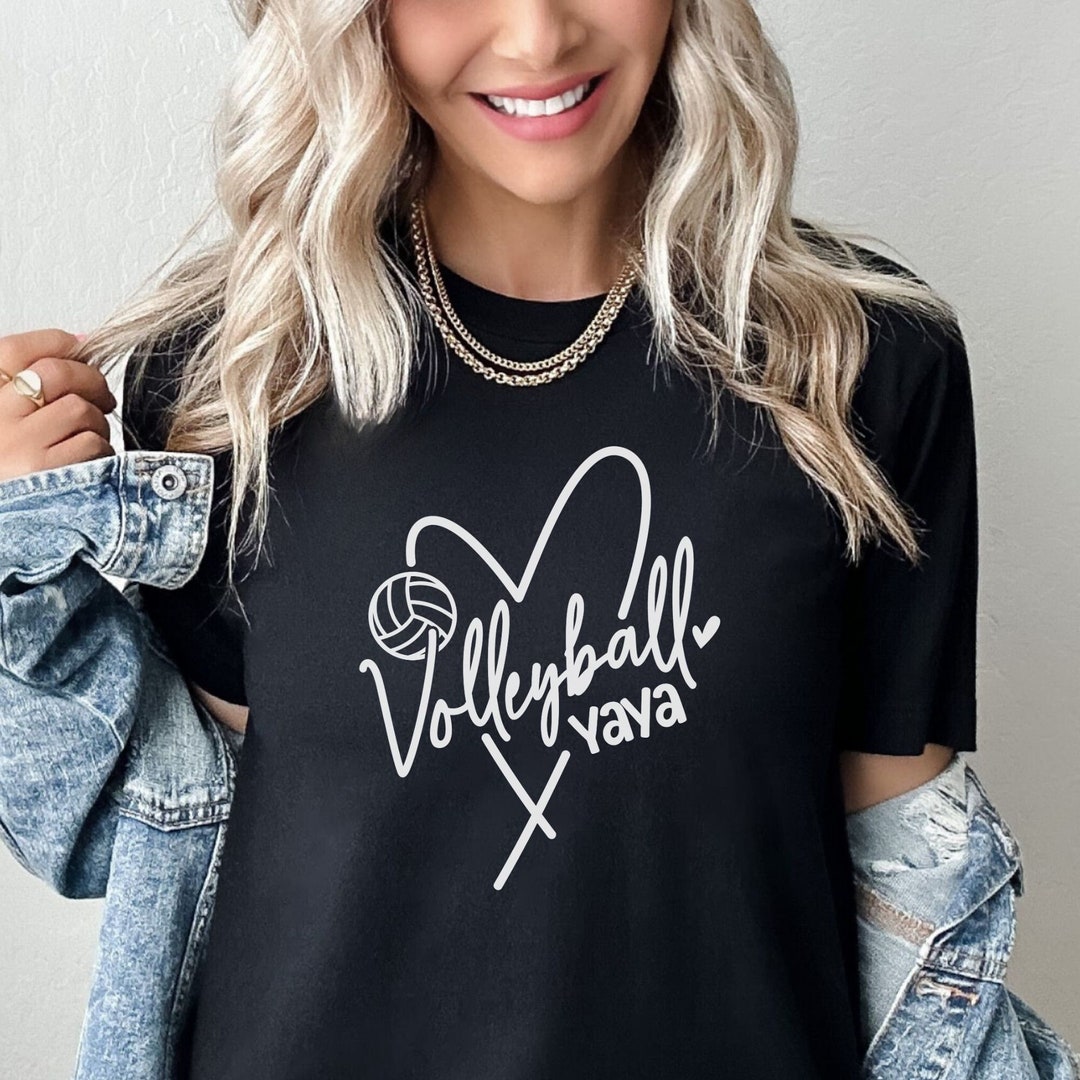 Volleyball Yaya Shirt, Yaya Gift, Yaya Tshirt,yaya Tee Shirt, Yaya T ...