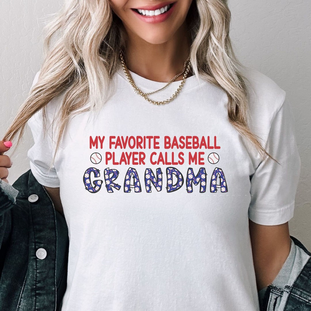 Baseball Proud Grandmas Shirt, Grandma Sports Shirt, Sports Grandma ...
