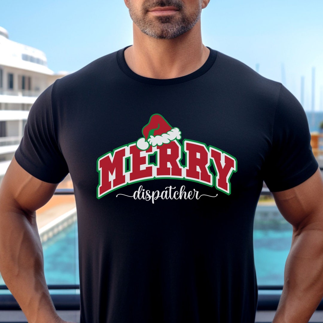 Dispatcher Christmas Shirts, Christmas Dispatcher Shirt 911 Dispatchers ...