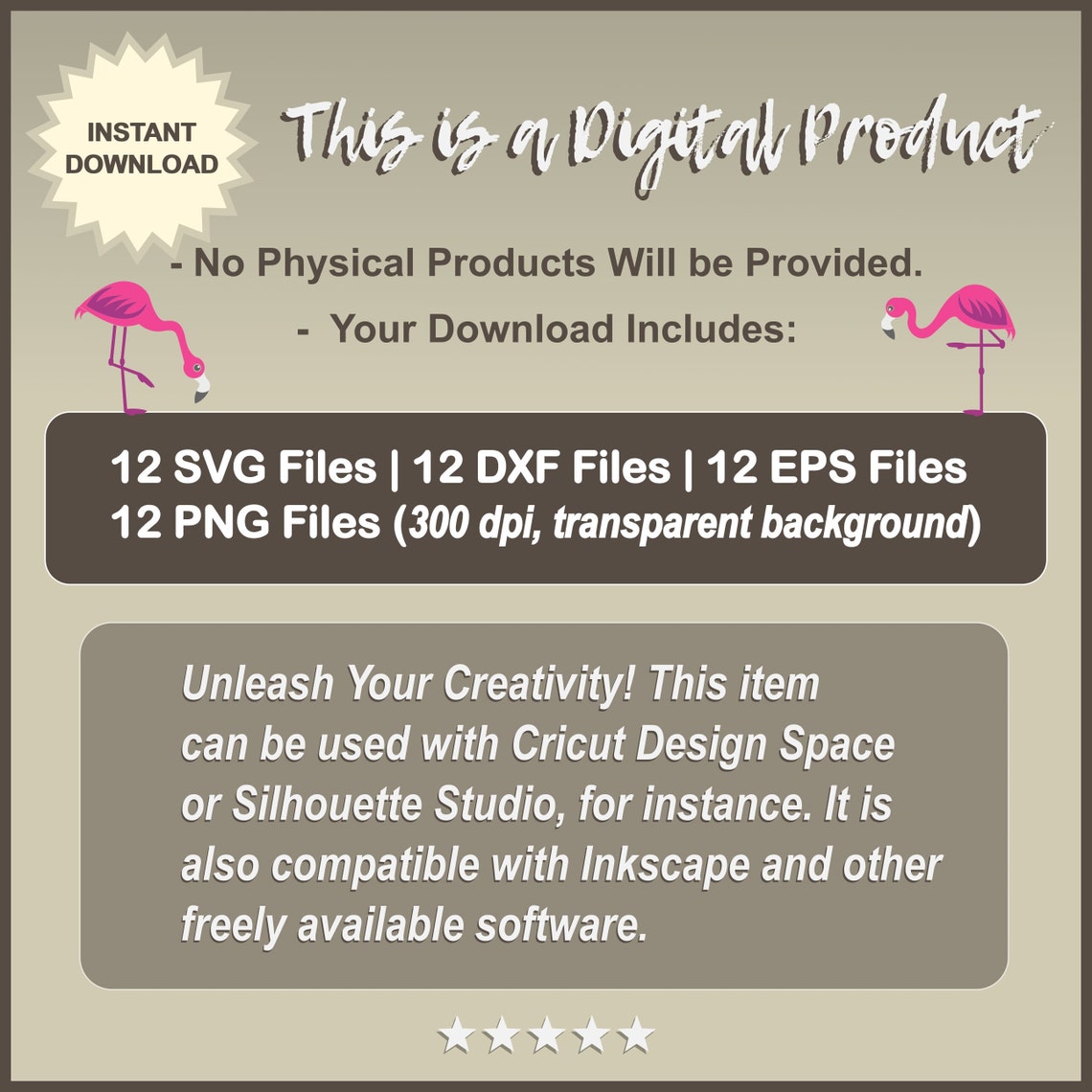 Flamingo SVG PNG Flamingo Bundle SVG Layered Cut - Etsy