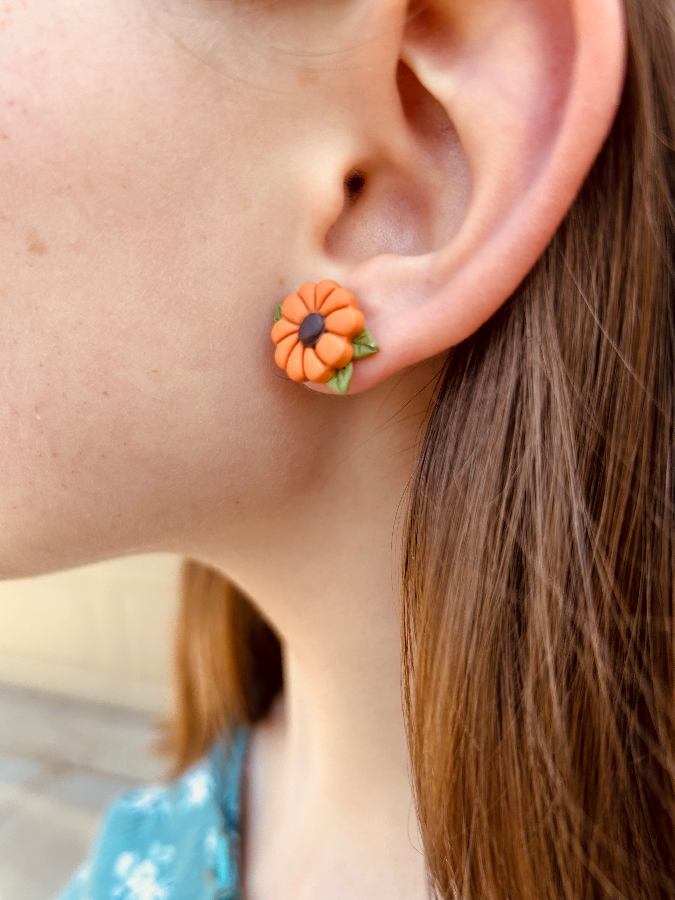 Fall Themed Earrings Selection, Leaf Earrings, Bat Cookie Earring, Fall ...