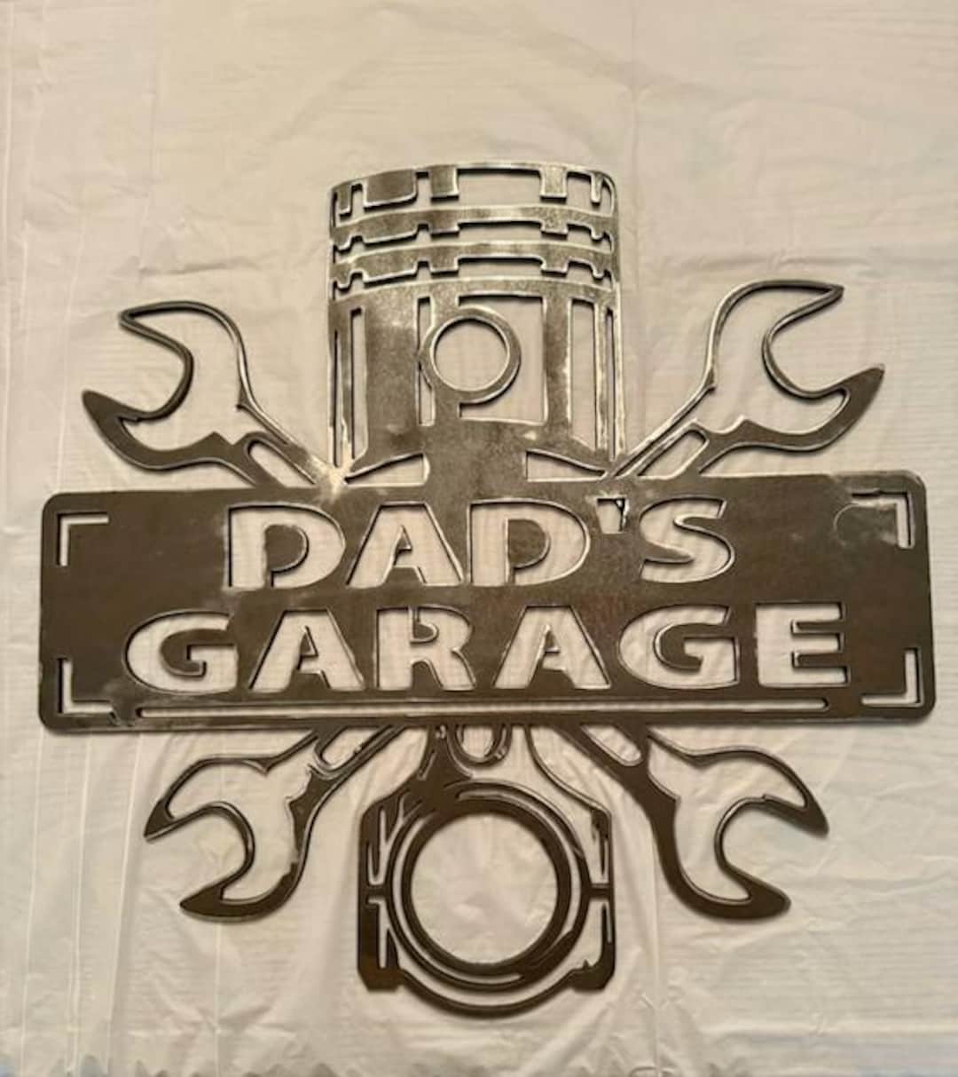 Dad's Garage Metal Sign - Etsy