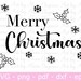 Merry Christmas SVG PNG Pdf Dxf Xmas Print Svg Instant - Etsy