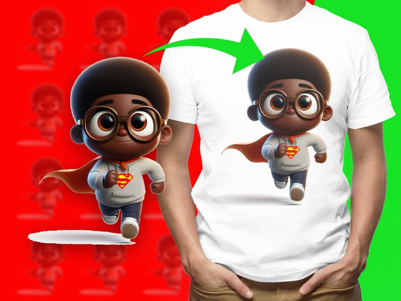 African-american Superhero PNG, Clipart, Child, Black Boy Hero, Instant ...