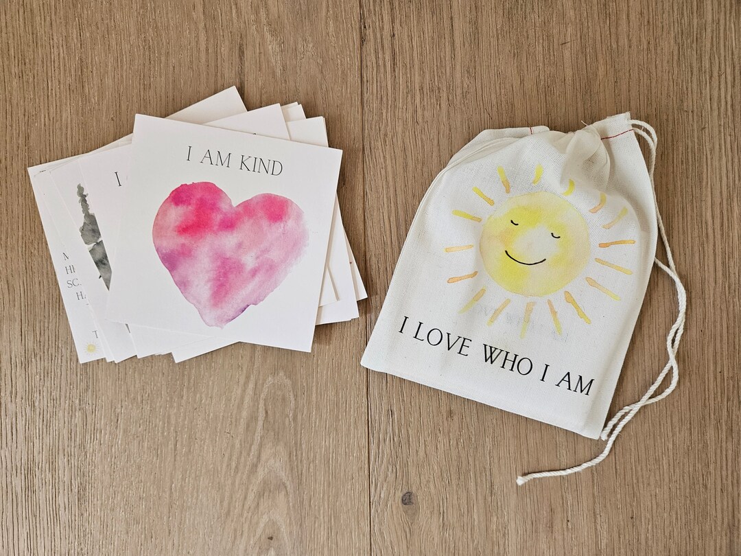 Positive Affirmation Cards for Kids. Build a Mindfulness Practice and ...