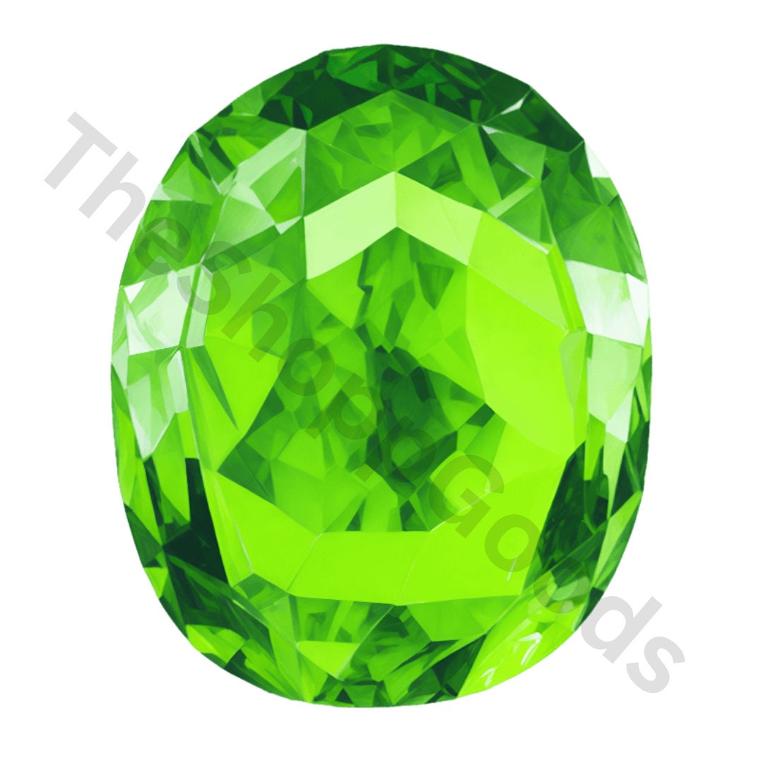 Birth Month Stones Clipart Bundle, 12 Transparent Pngs, Gemstone ...