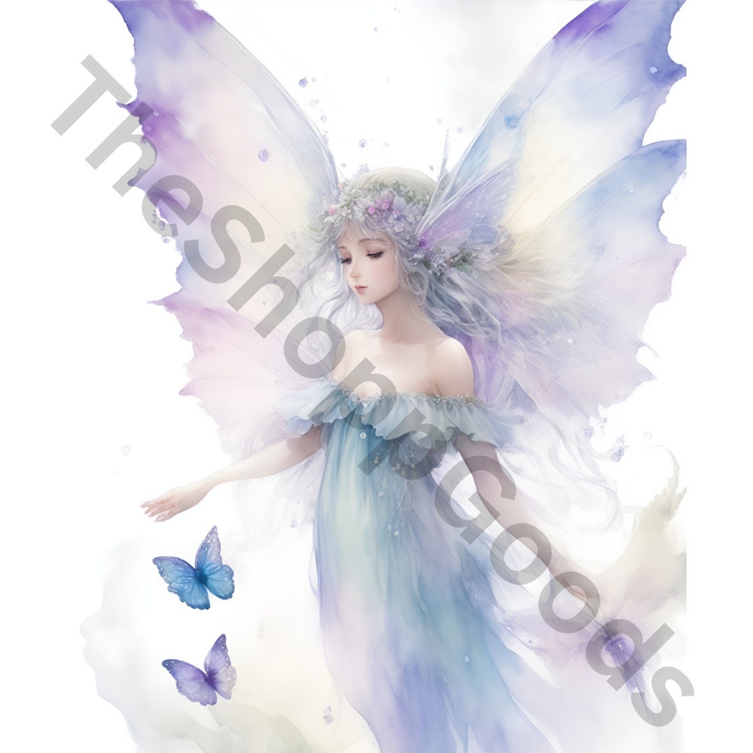 Magical Fairy Clipart Bundle, 12 High Quality Jpgs, Magical Clipart ...