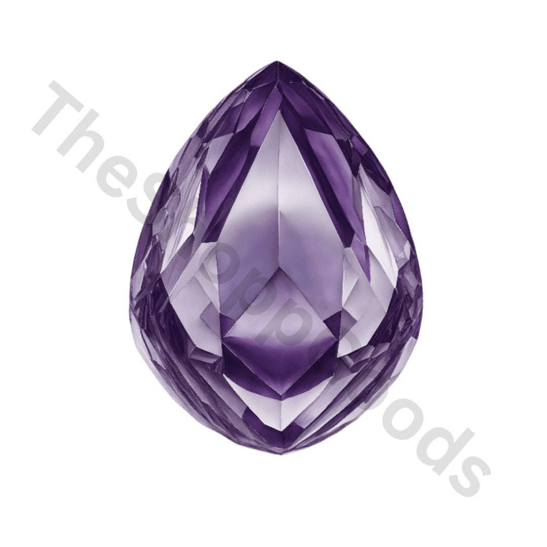 Birth Month Stones Clipart Bundle, 12 Transparent Pngs, Gemstone ...