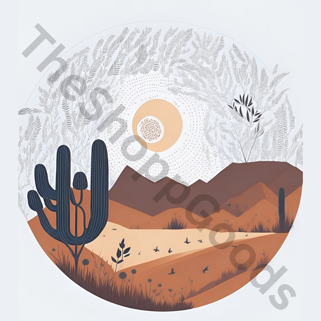 Boho Clipart Bundle, 10 Transparent Pngs, Bohemian Style Clipart ...