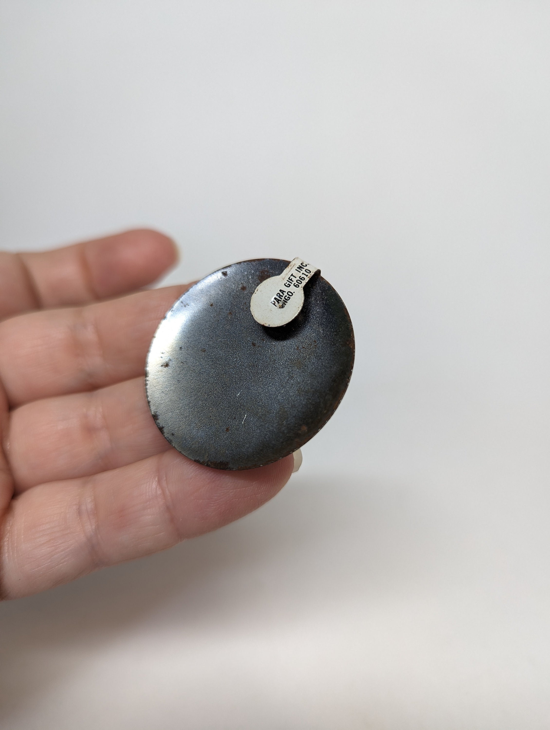 Vintage Mcdonald's Officer Big Mac Foldover Metal Button Pin 80s ...