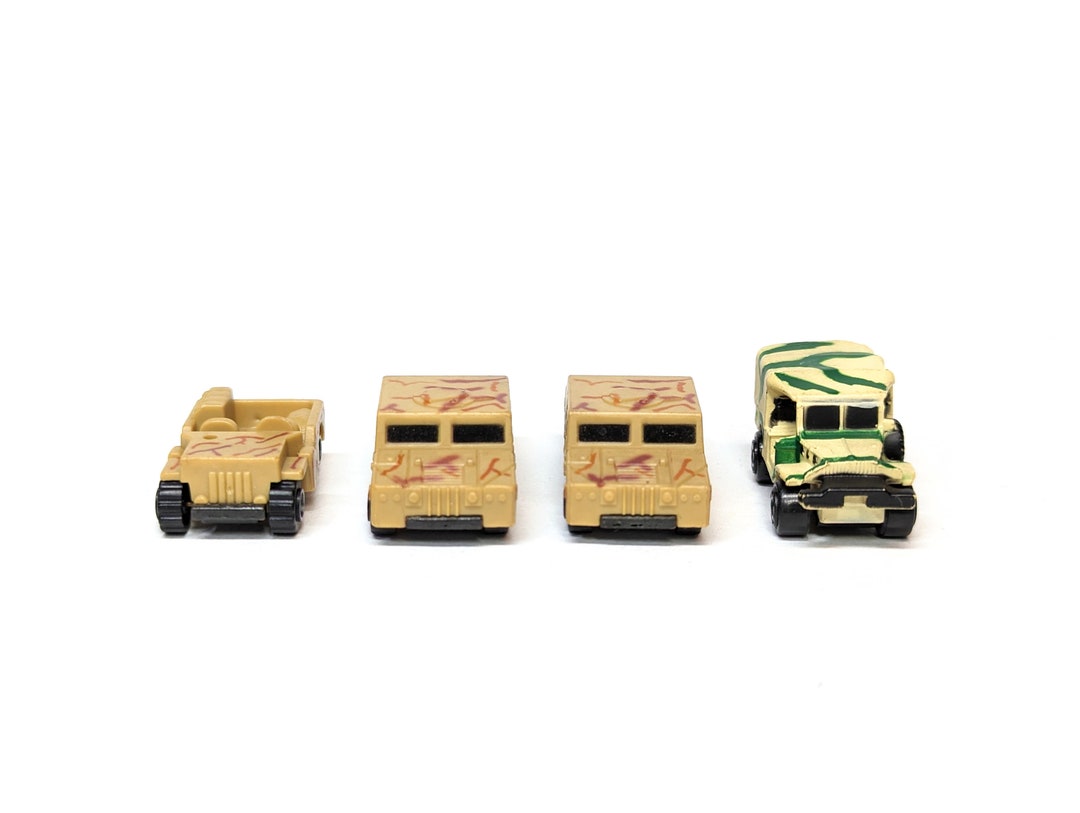 Lot of Four Vintage Micro Machines Army Vehicles - Etsy