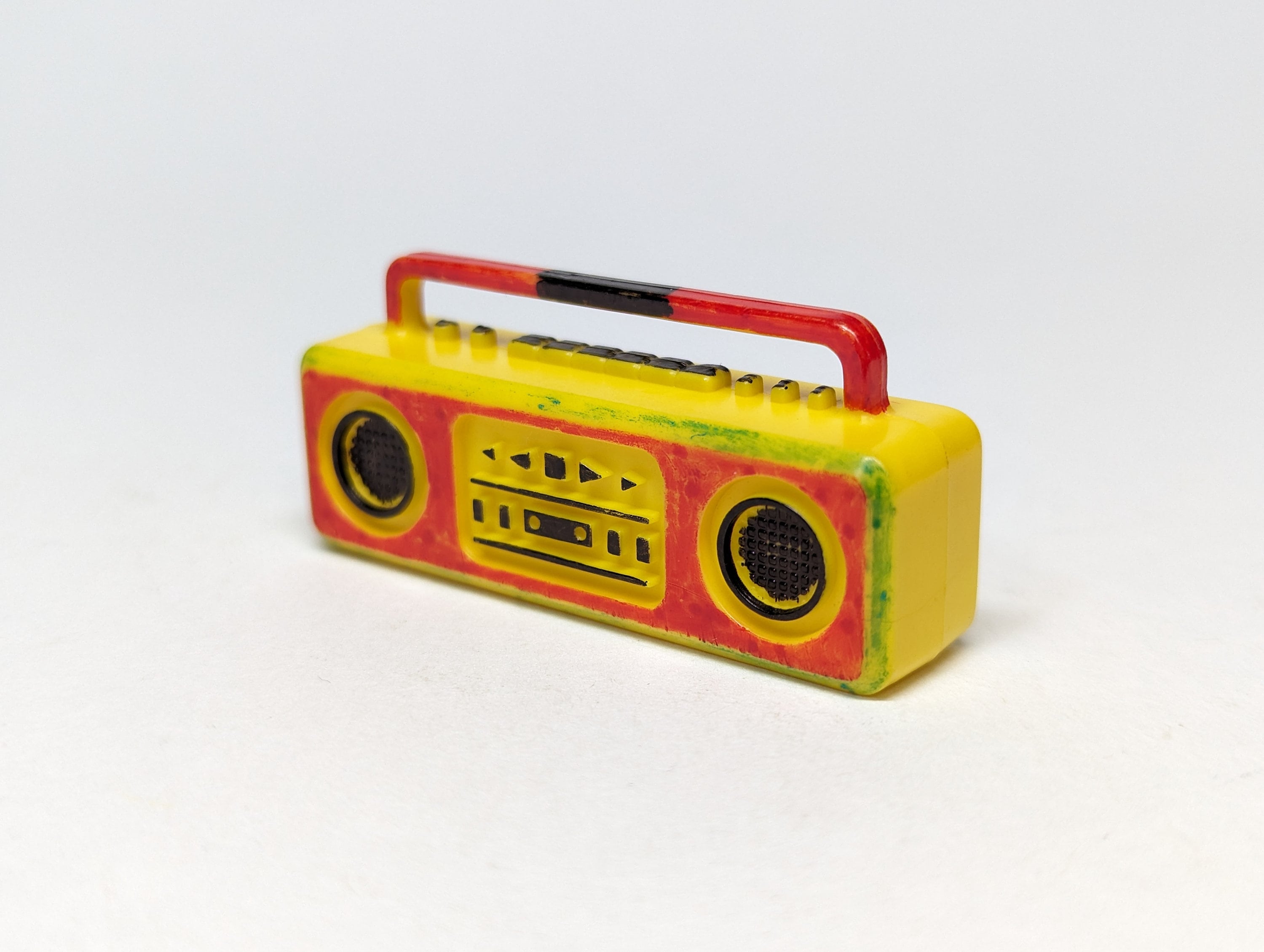 Vintage 90s Boom Box Figurine Toy Barbie Miniature Radio Stereo - Etsy