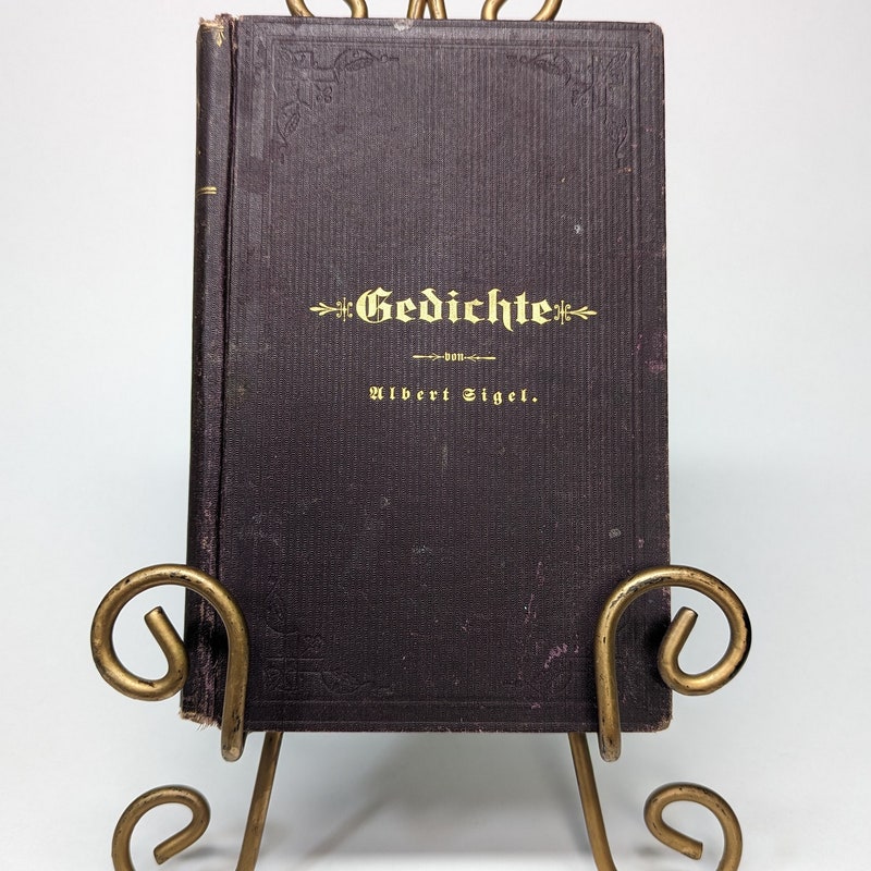 Antique German Books - Etsy