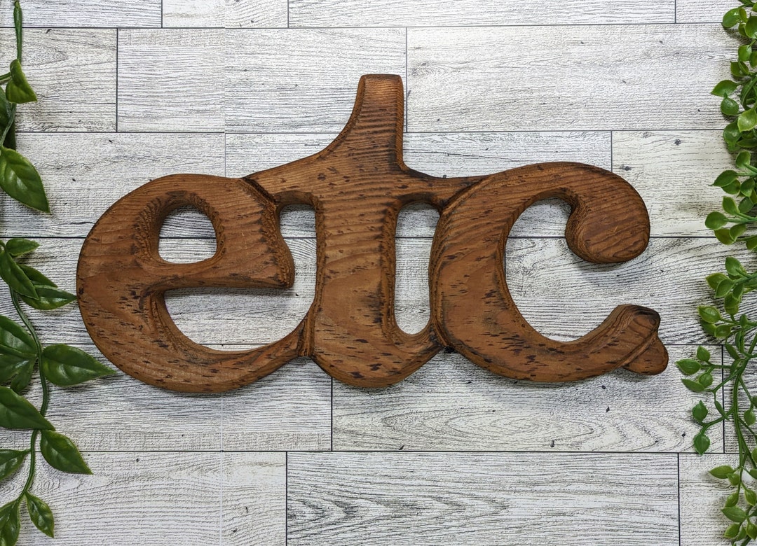 Vintage Etc Wood Cutout Sign Wall Hanger 70s Rhoda MTM Show - Etsy