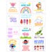 Lunch Box Notes for Kids | 24 Cute Motivational Mini Messages for Lunch ...