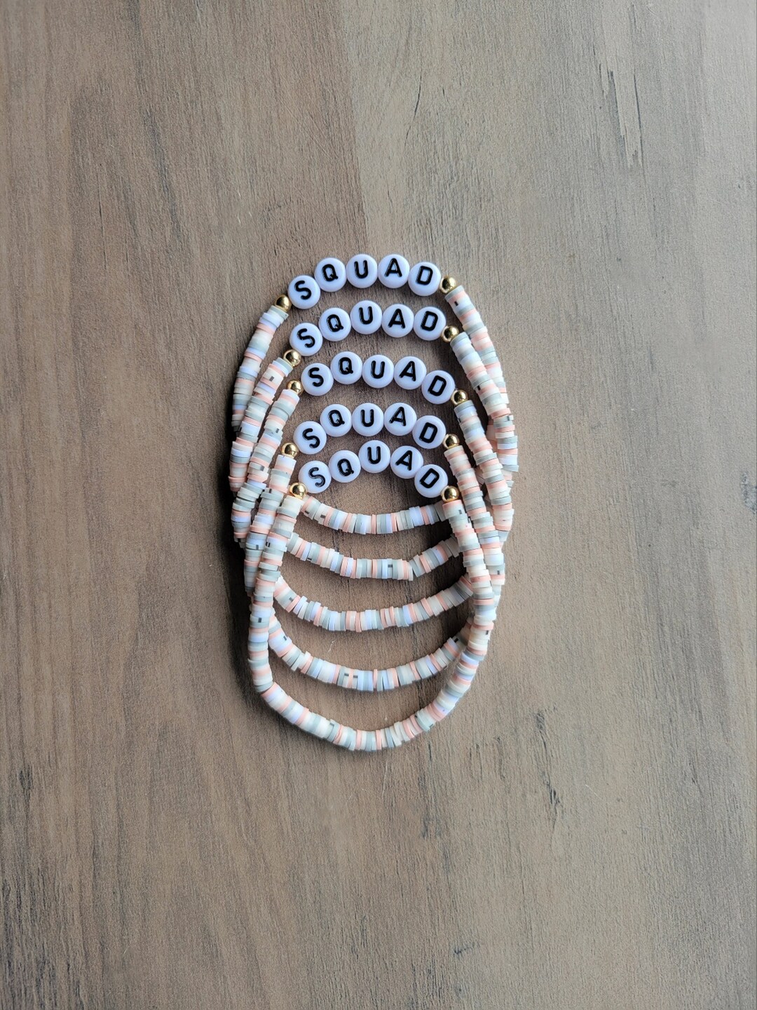 Squad Bracelet Set | Friendship Bracelets | Pack of 5 - Etsy
