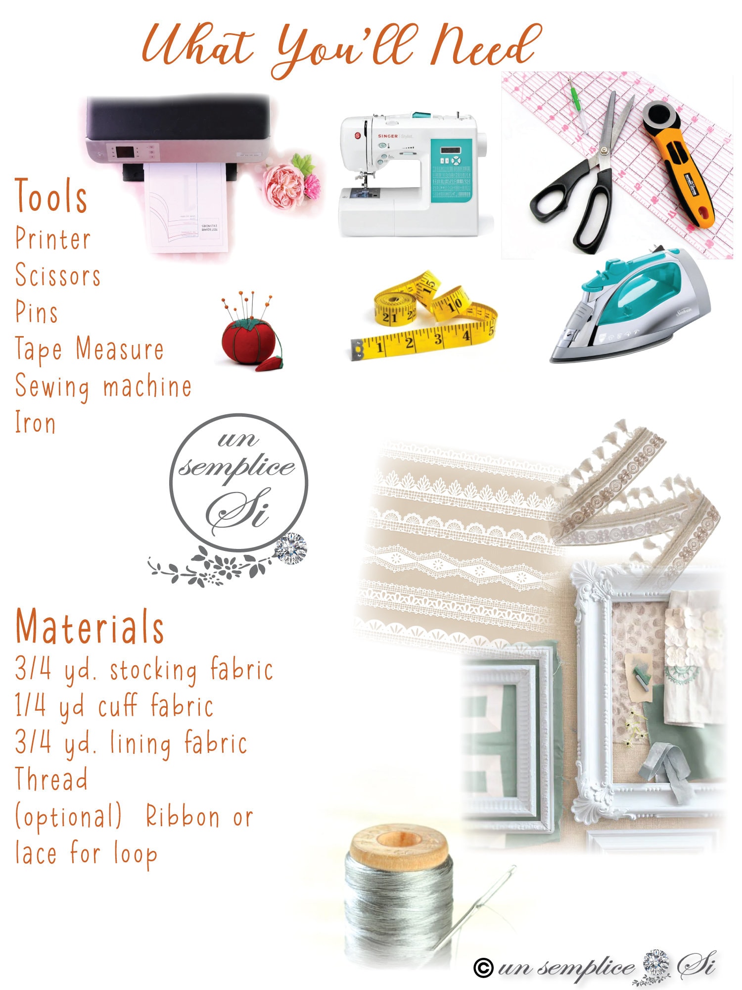 Christmas Stocking PDF Sewing Pattern, Christmas Stocking PATTERN, 3 ...