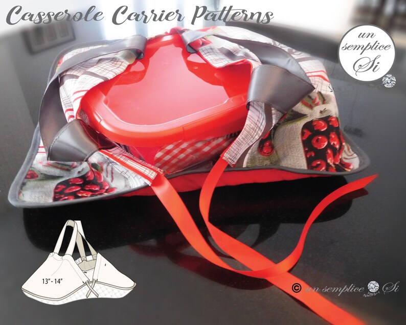 Casserole Carrier Patterns , Pattern Bundle Casserole Carriers , Pie ...