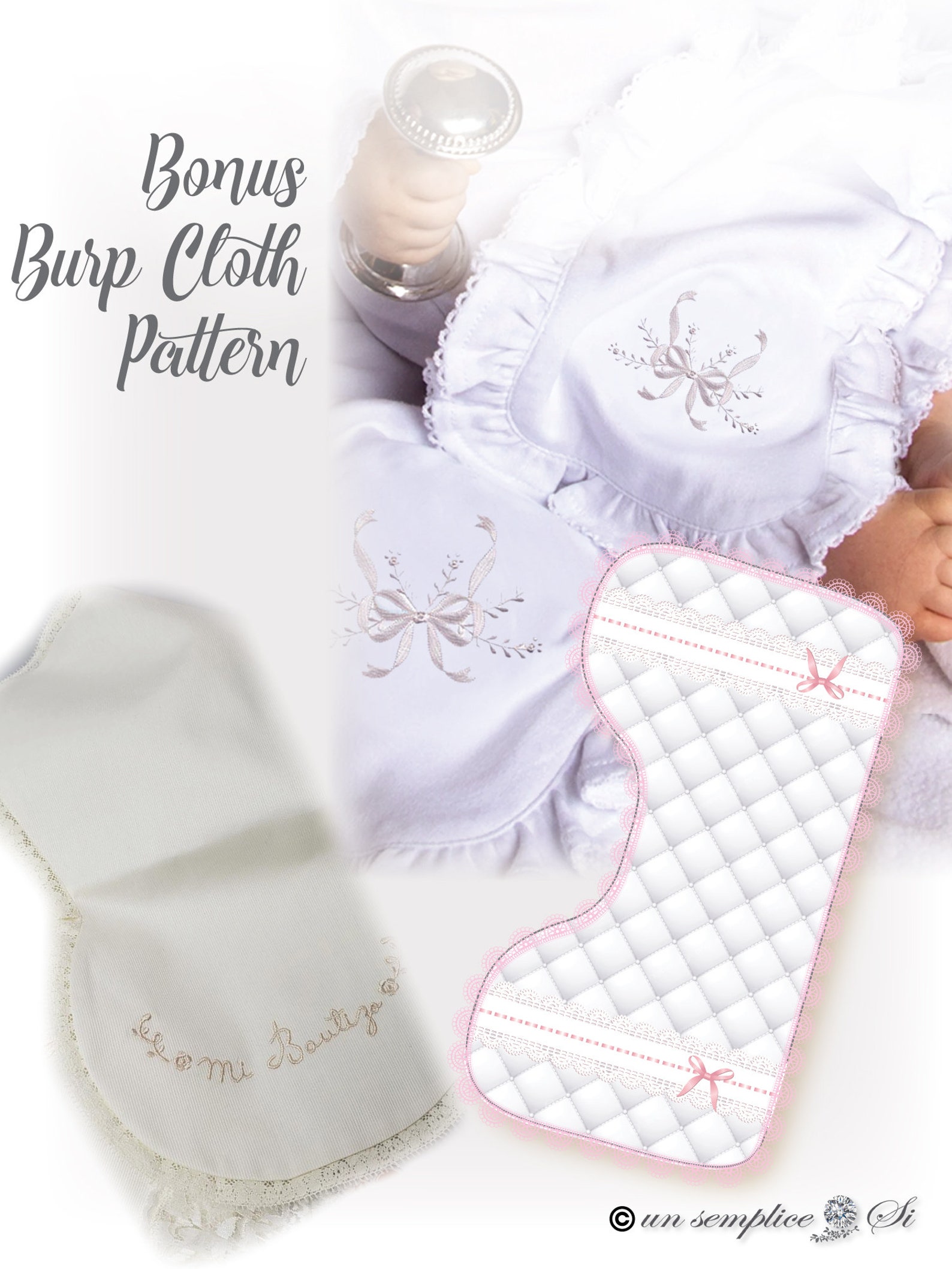 Nursing Pad Pattern, Contoured Nursing Pad, Breast Pad , Reusable ...