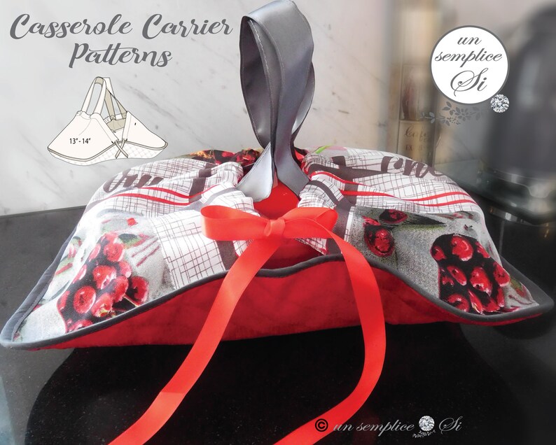 Casserole Carrier Patterns , Pattern Bundle Casserole Carriers , Pie ...