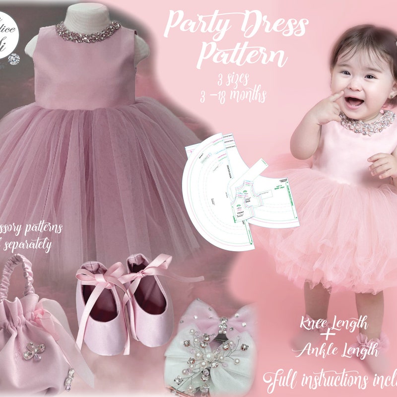 Tutu Dress Pattern - Etsy