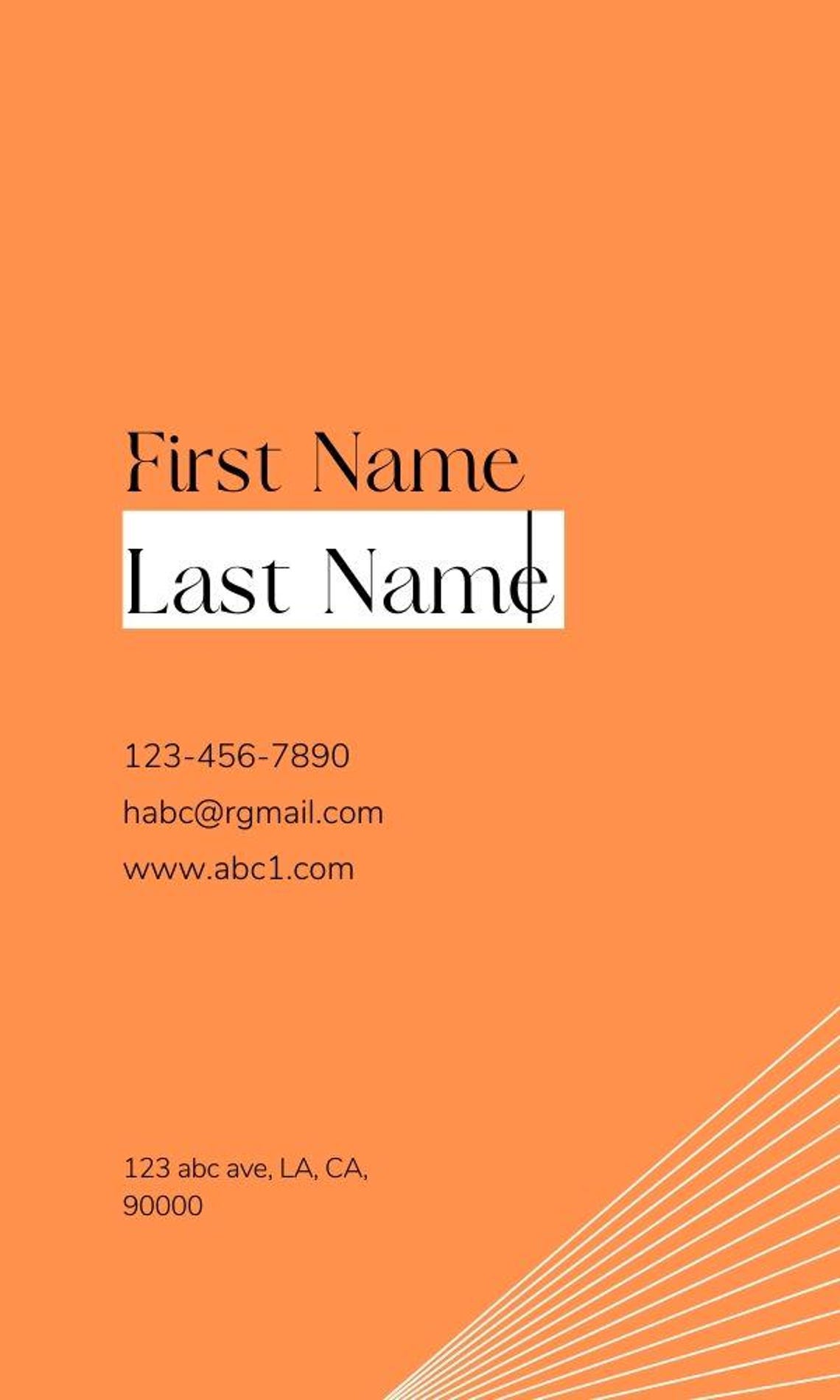 Modern Business Card Design, Versatile Layout - Etsy