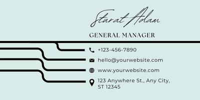 Professional Email Signature Templates, Modern Business Design (digital ...