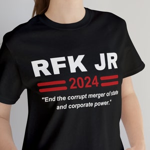RFK Jr Shirt, RFK 2024 Shirt, Robert F Kennedy Shirt - Etsy