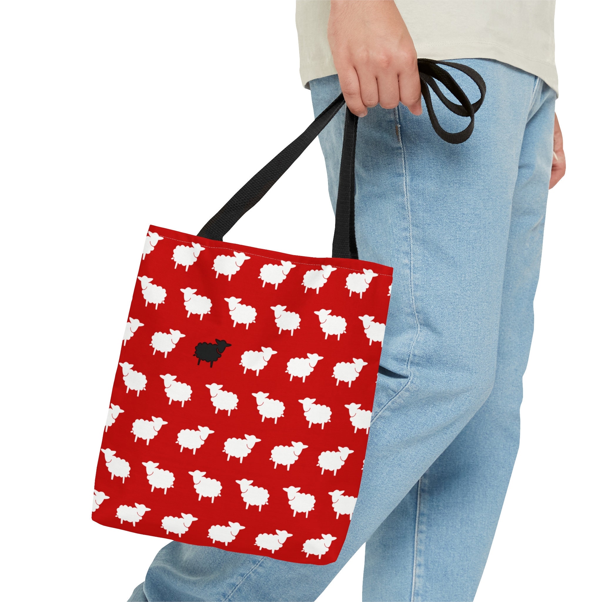 Black Sheep Tote Bag, Inspired by Princess Diana's Black Sheep Sweater ...