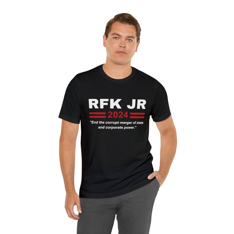RFK Jr Shirt, RFK 2024 Shirt, Robert F Kennedy Shirt - Etsy