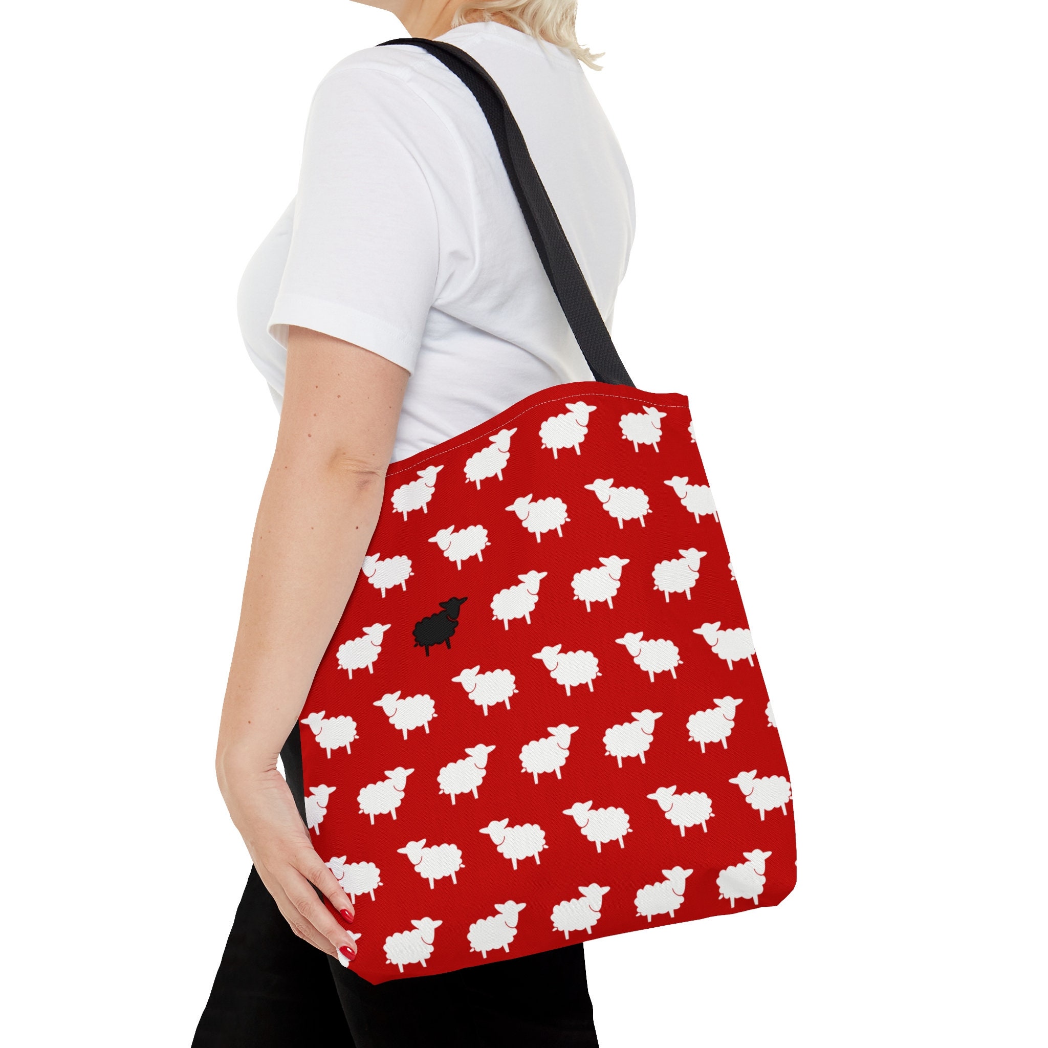 Black Sheep Tote Bag, Inspired by Princess Diana's Black Sheep Sweater ...