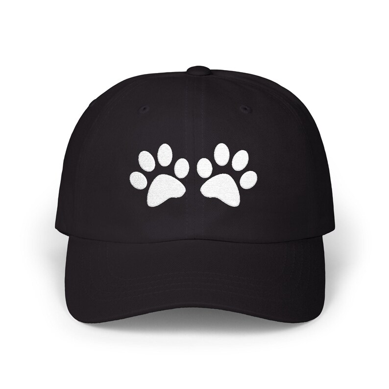 Embroidered Dog Paw Cap: Minimalist Pet Lover Hat - Etsy