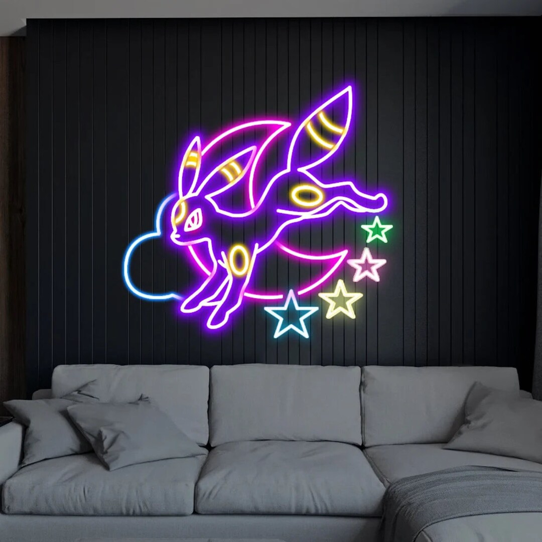 Umbreon Led Neon Light Indoor Wall Lights Wedding Event Party - Etsy