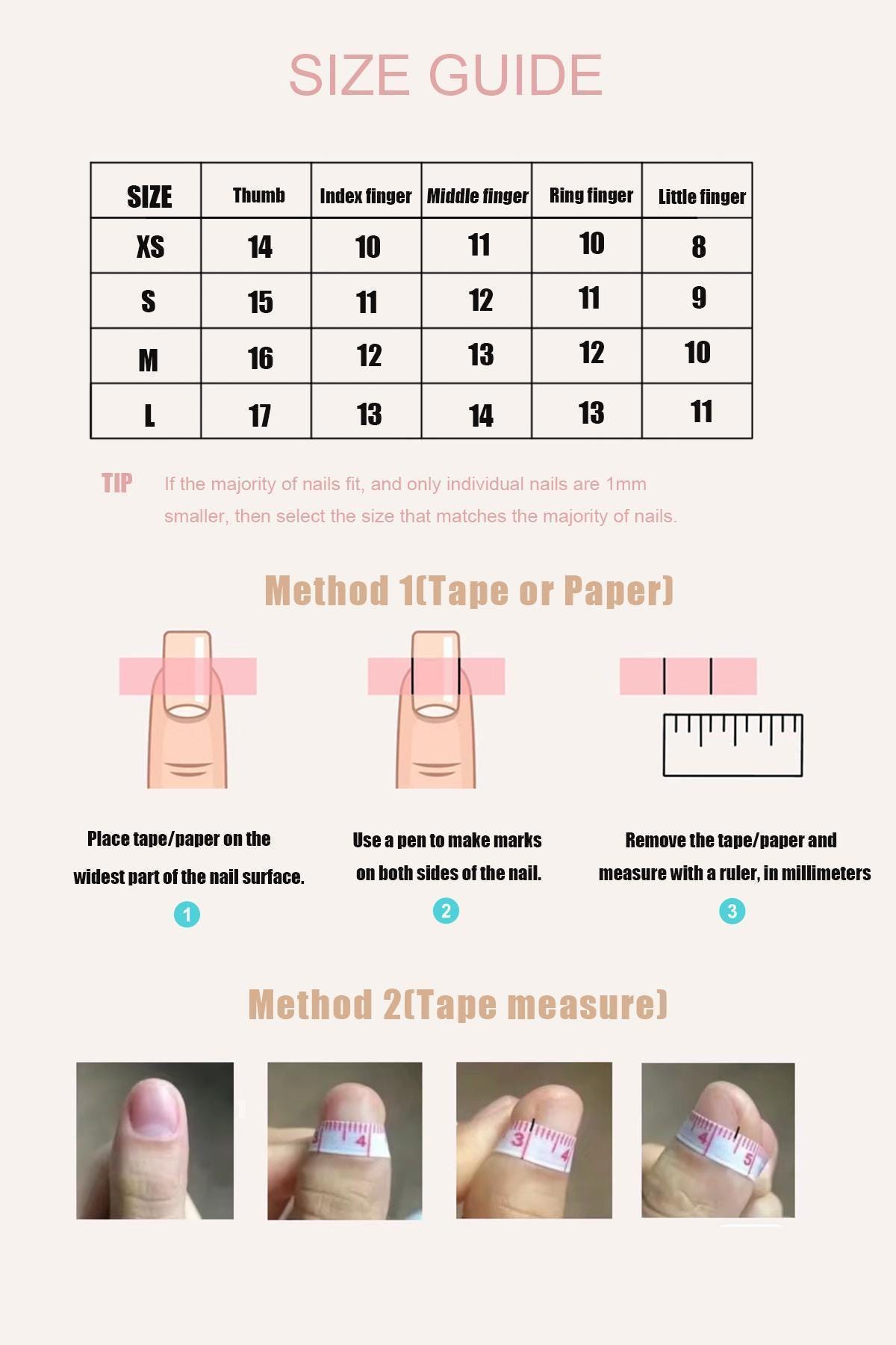 Boho Chic 3D Press-on Nails/3d Nails/kawaii Nails/gyaru Nails/jelly ...