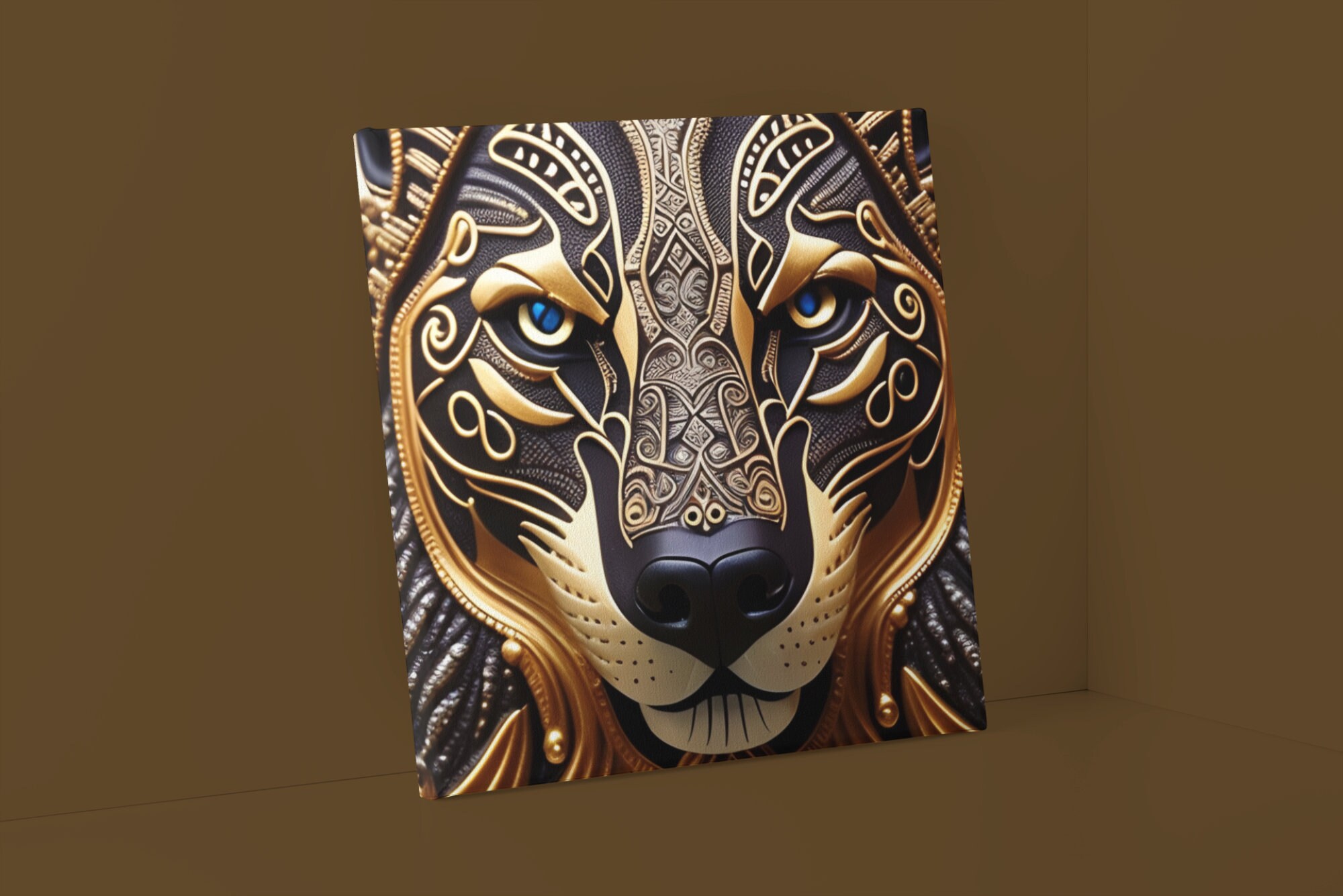 Infinite Lion, Digital Download, Home Decor, Printable - Etsy