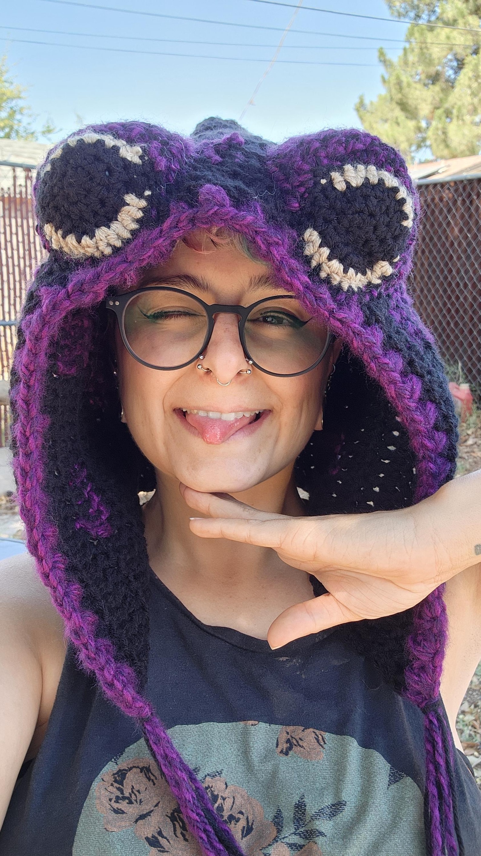 Custom Squeaky Frog Hood - Etsy