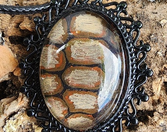 Ammonite Tortoise Necklace Copper Turtle Jewelry Spiritual Gifts for ...