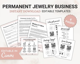 Permanent Jewelry Business Starter Kit, Permanent Jewelry Warranty Care ...