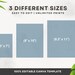 Printable Price List, Small Business Payment Sign List, Editable Price ...