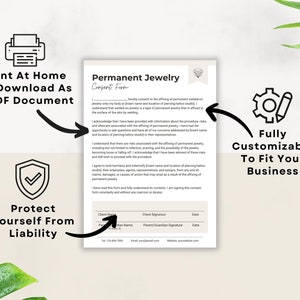 Editable Permanent Jewelry Business Starter Kit Permanent Jewelry ...