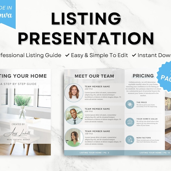 Listing Presentation - Etsy